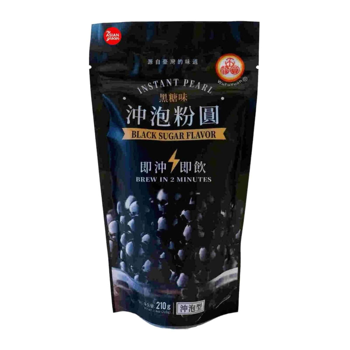 WuFuYuan Instant Pearl Black Sugar Flavor – ZHICAY FOODS
