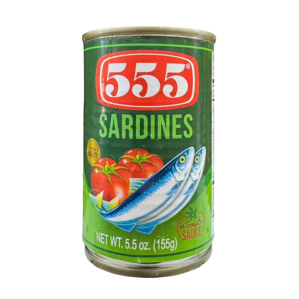 555 Sardines in Tomato Sauce – ZHICAY FOODS