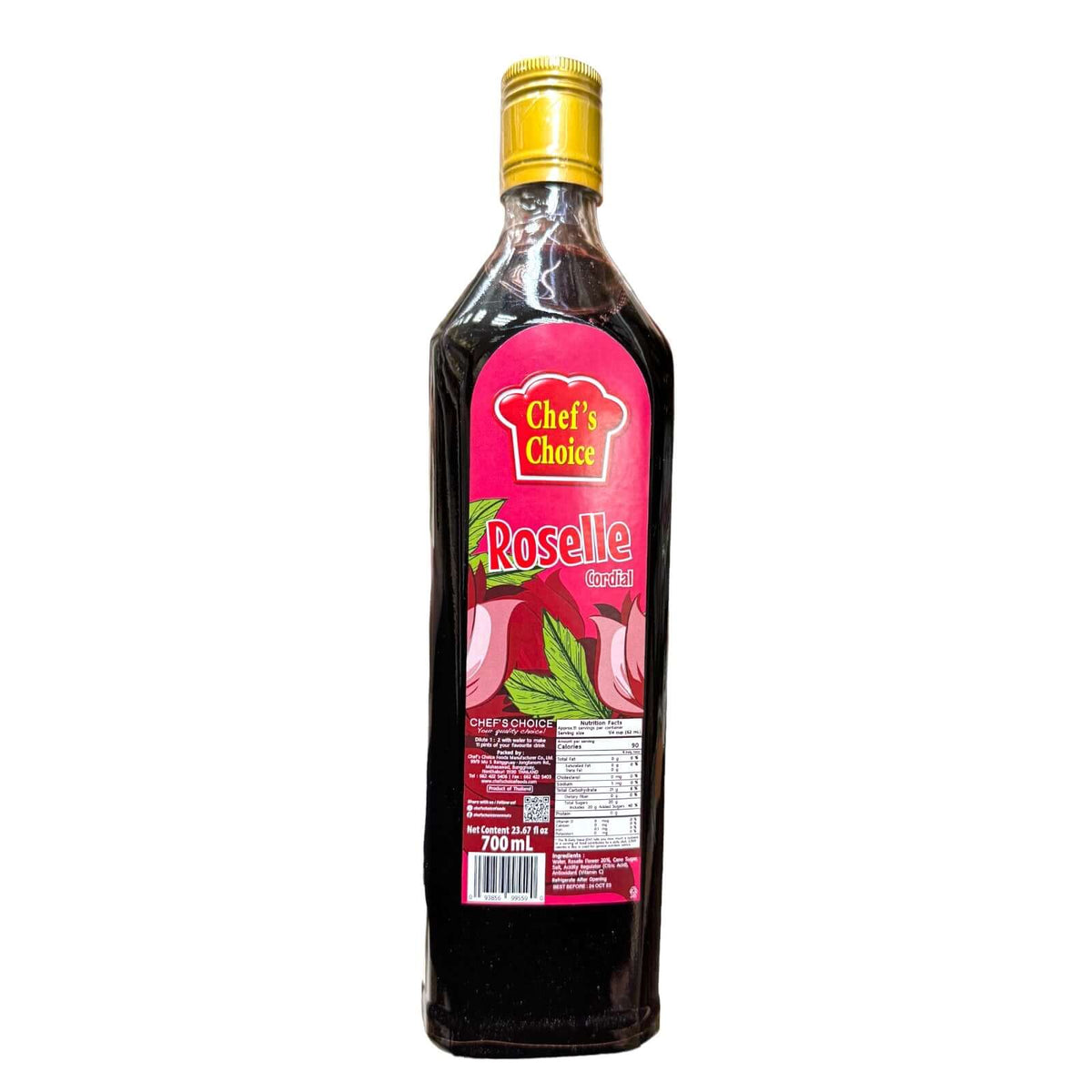Buy Chef's Choice Roselle Cordial 23.67 oz Online – ZHICAY FOODS