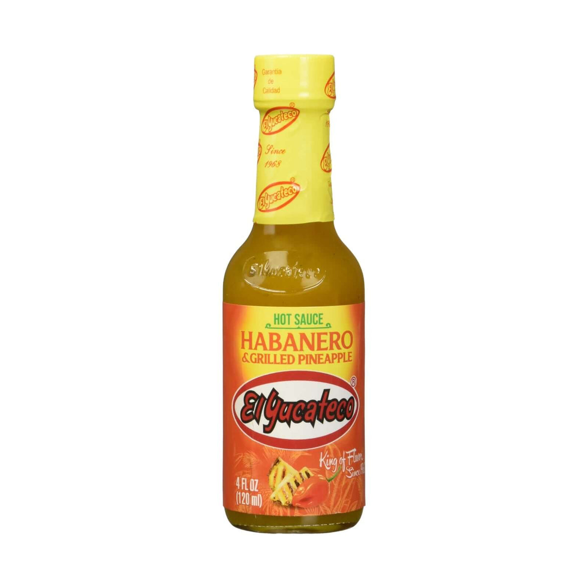 El Yucateco Habanero Grilled Pineapple Hot Sauce – ZHICAY FOODS