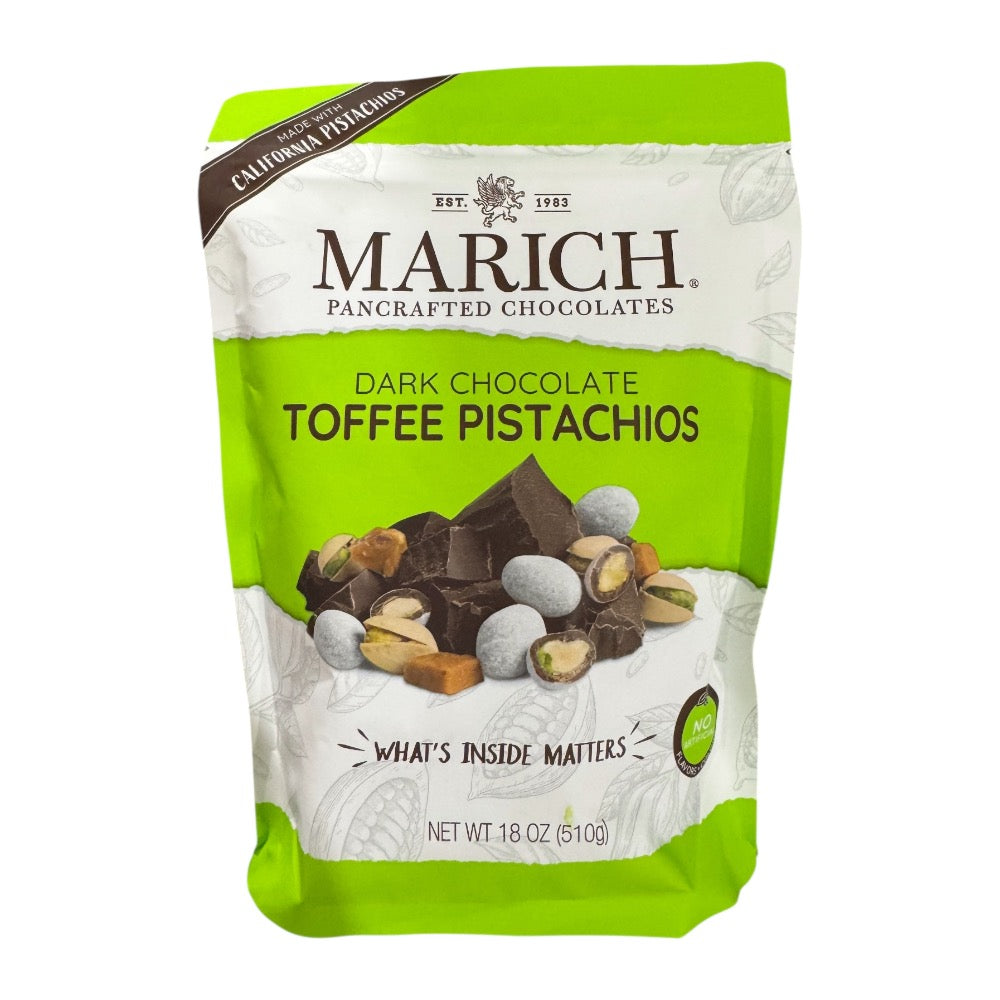 Marich Dark Chocolate Toffee Pistachio – ZHICAY FOODS