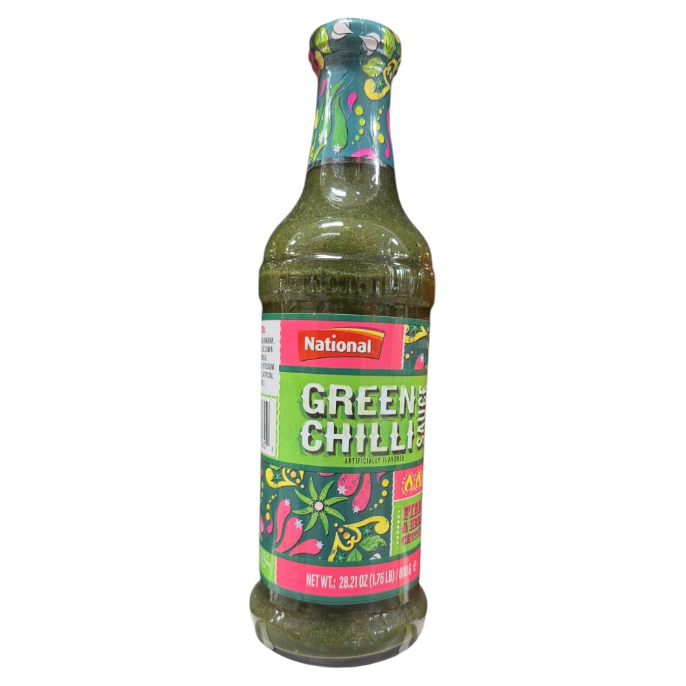National Green Chilli Sauce – ZHICAY FOODS