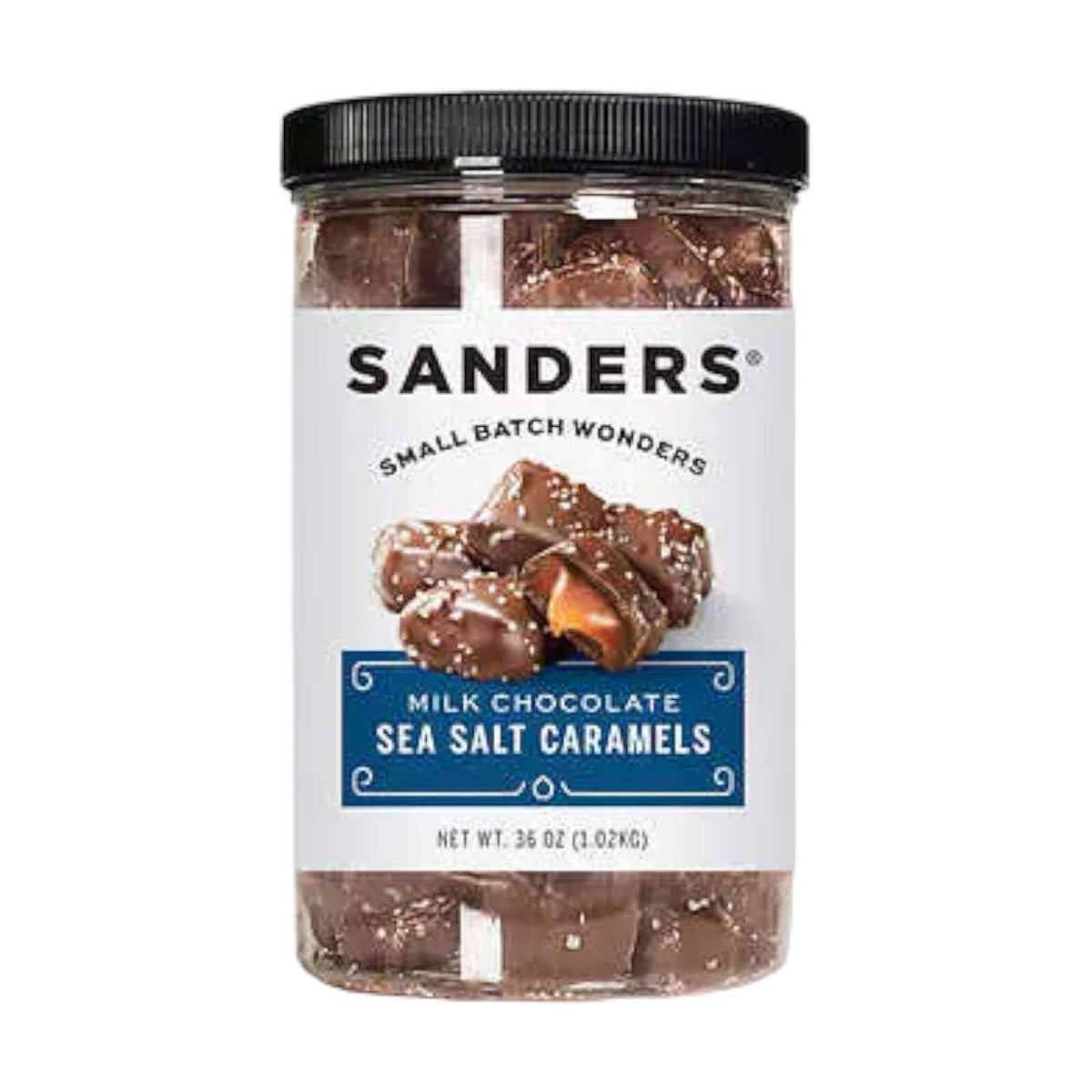 Sanders Milk Chocolate Sea Salt Caramels – ZHICAY FOODS