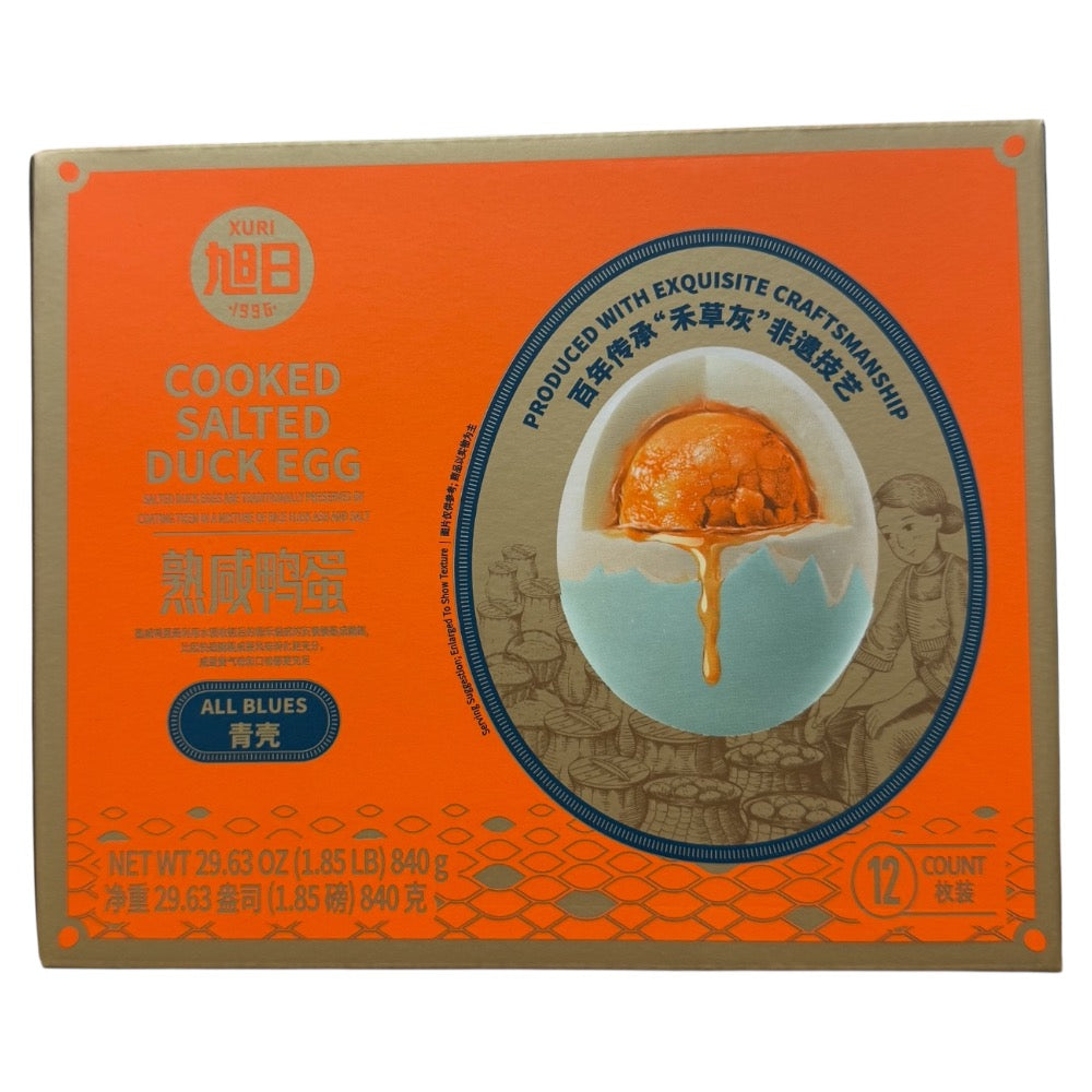 Xuri Egg Cooked Salted Duck Egg – ZHICAY FOODS