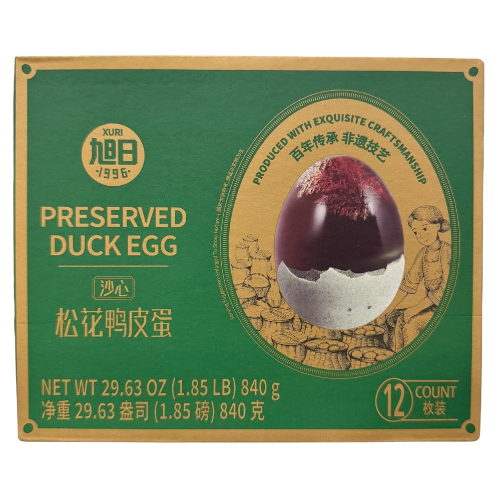 Xuri Preserved Duck Egg 29.63 oz (12 Count – ZHICAY FOODS