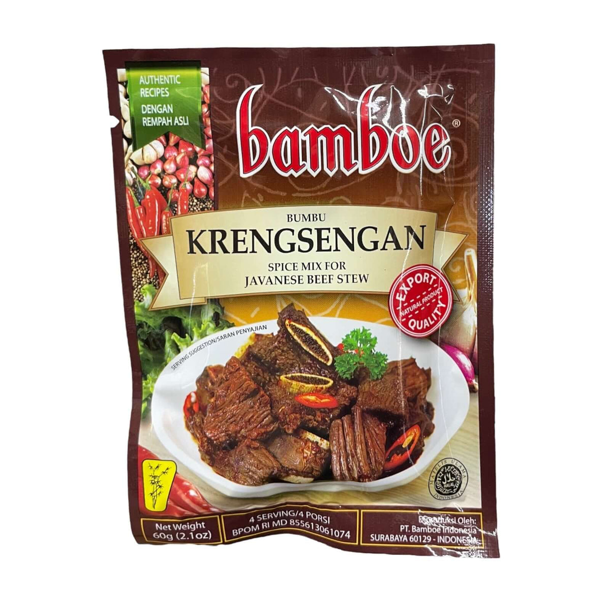 bamboe Krengsengan Spice Mix – ZHICAY FOODS