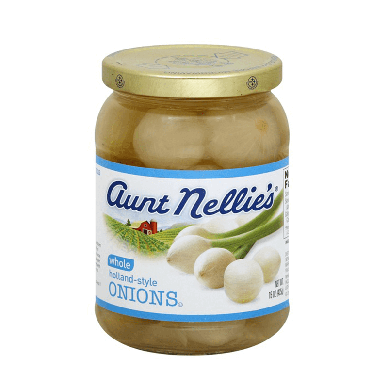 Aunt Nellie's Onions, Whole, Holland-Style – ZHICAY FOODS