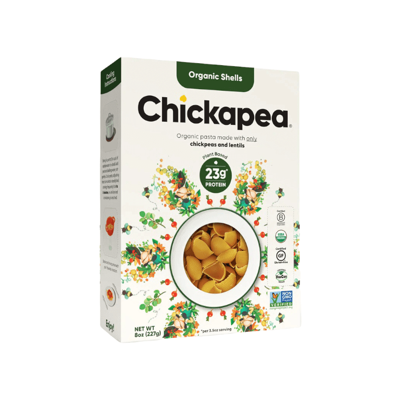 Chickapea Organic Shells Chickpeas and Lentils – ZHICAY FOODS