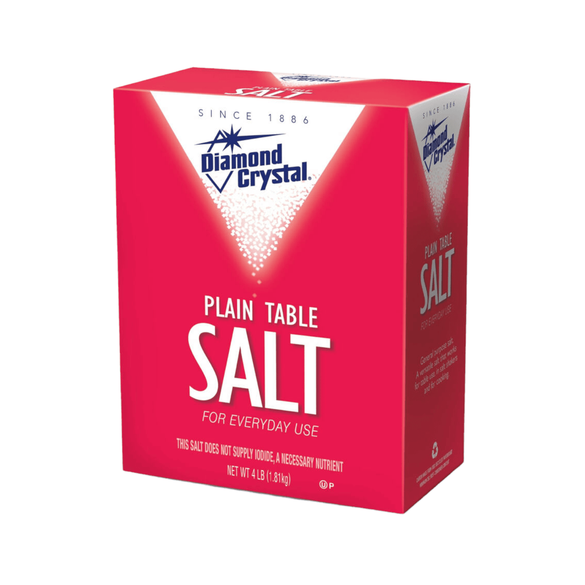 Diamond Crystal Plain Table Salt – ZHICAY FOODS
