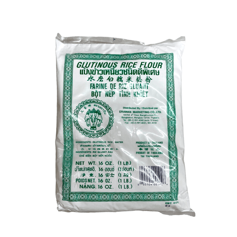 Erawan Brand Glutinous Rice Flour – ZHICAY FOODS
