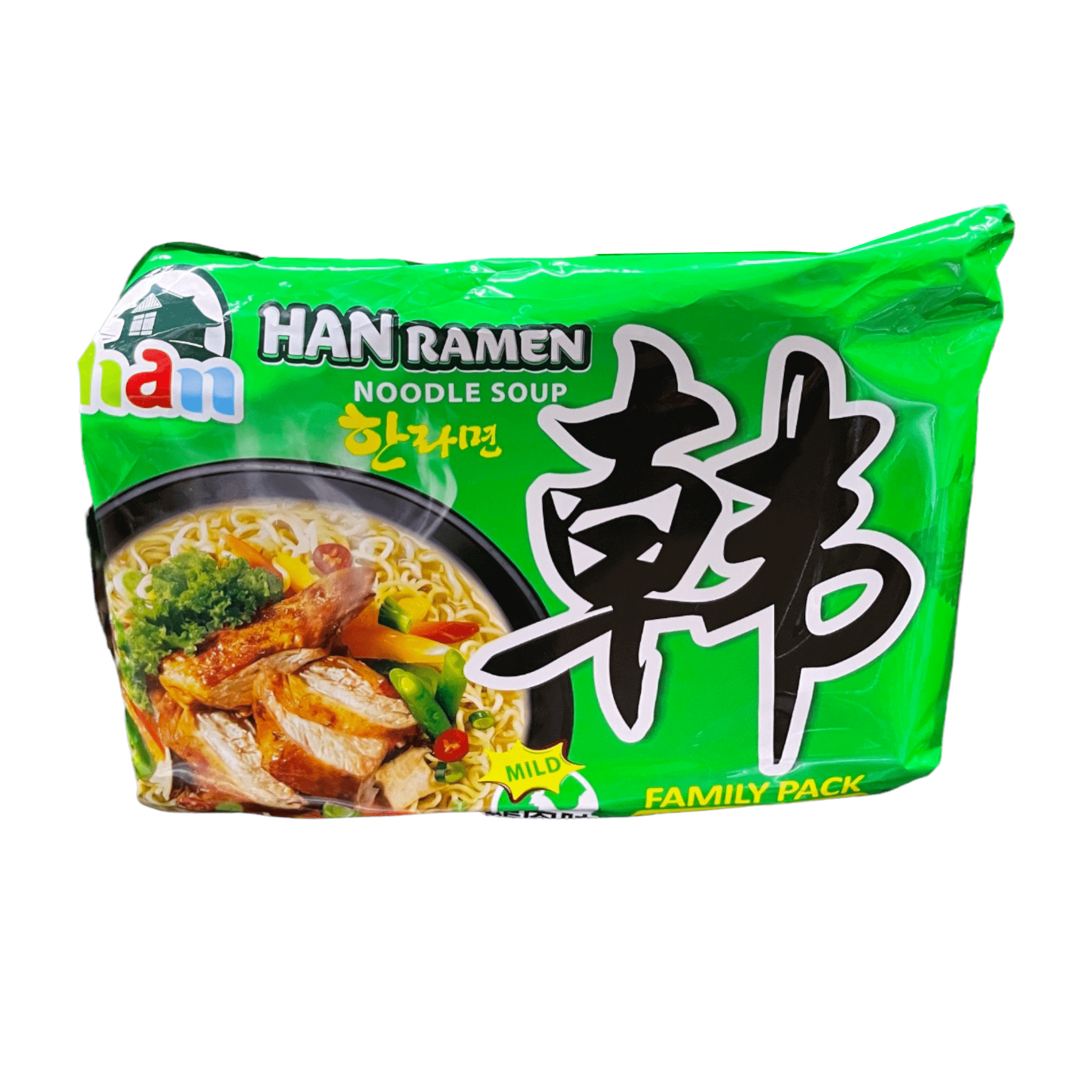 Han Ramen Noodle Soup Chicken Flavor Mild Family Pack – ZHICAY FOODS