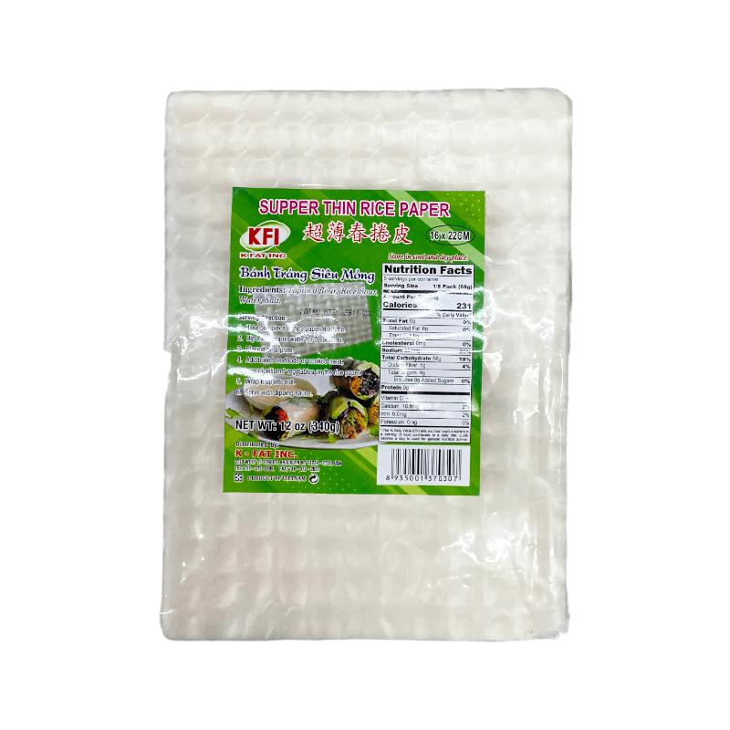 KFI Supper Thin Rice Paper (Regtangular) – ZHICAY FOODS