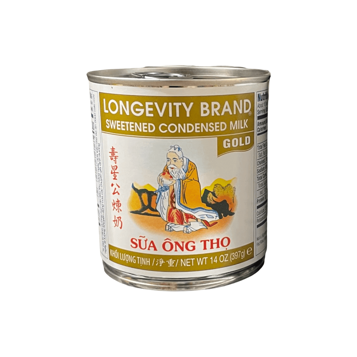 Longevity Brand Sweetened Condensed Milk Gold – ZHICAY FOODS