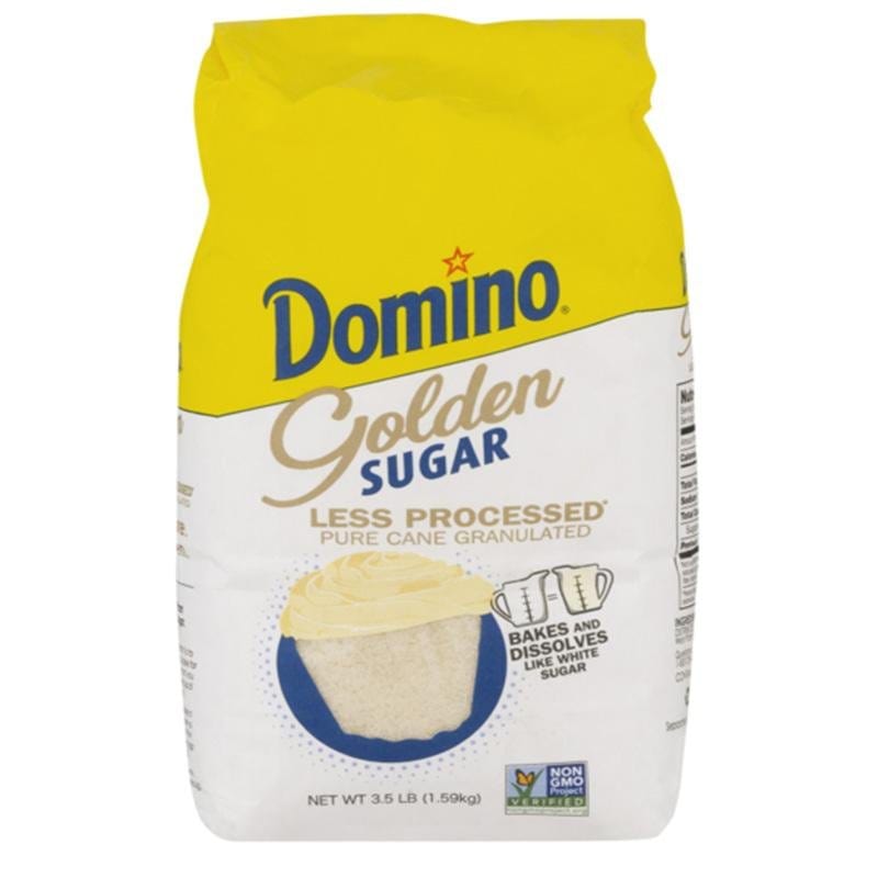 Dominos Golden Sugar Less Processed – ZHICAY FOODS