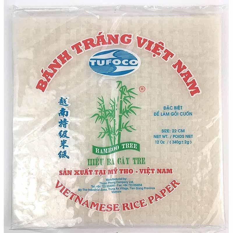 Tufoco Vietnamese Rice Paper (Square Type) – ZHICAY FOODS